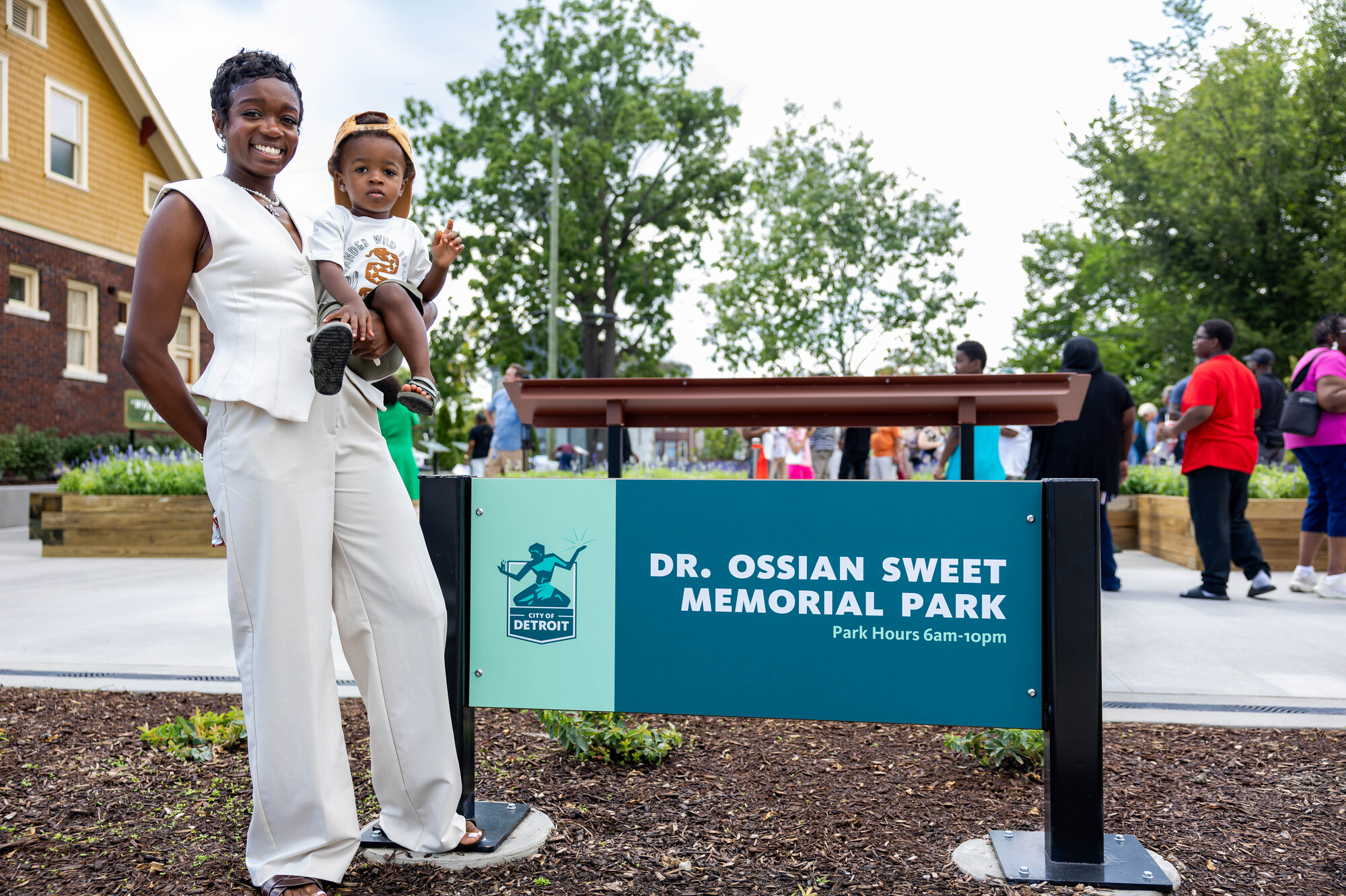 City, community honor the legacy of Dr. Ossian Sweet with opening of new educational park next ...
